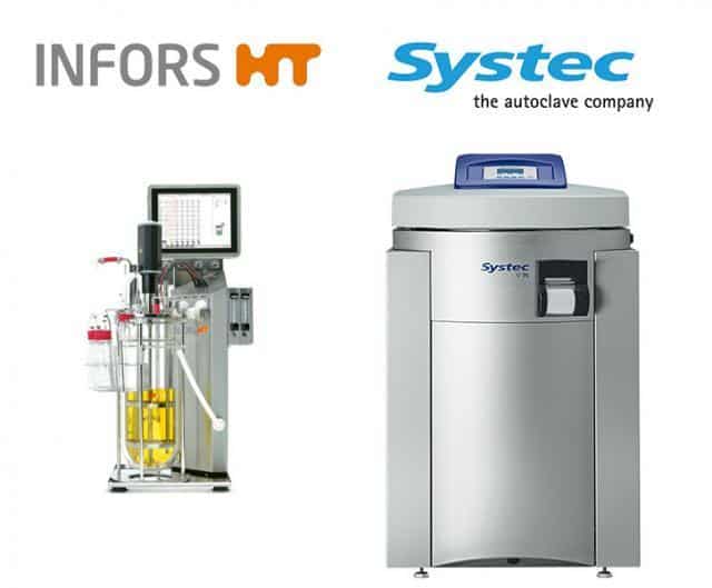 Sterilization of an INFORS HT bioreactor with Systec autoclaves